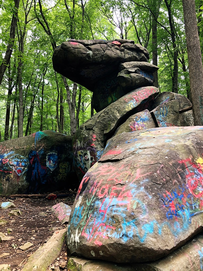 Rawring from Horseshoe Trail to Dinosaur Rock – Hike PA
